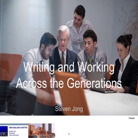 Working and writing across the generations | PPTX