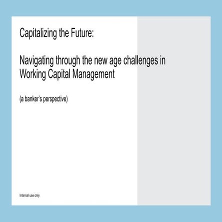 Working capital monitor new | PPSX