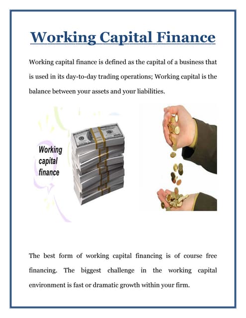 Working capital management | PPT