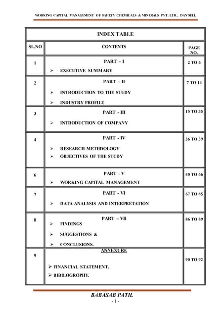 Working Capital Management BHEL | PPTX | Business Accounting & Finance ...