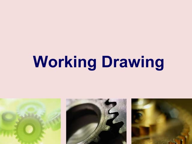 Architectural working drawing | PDF