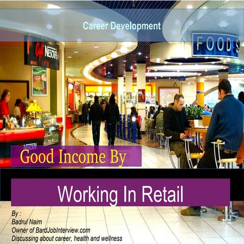 Working in retail | PPT
