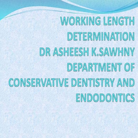 Working Length Determination.pptx