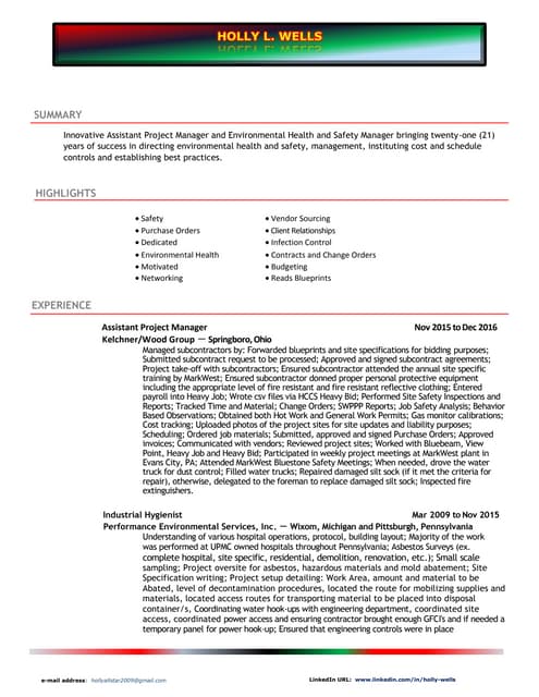 ODS Resume | DOC