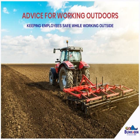 How to Work Safely Outdoors | PDF