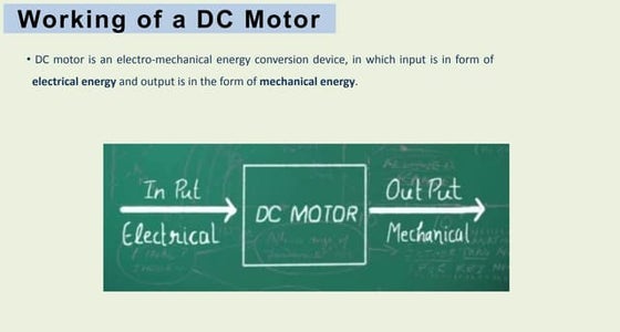 Electric motor basics | PPT