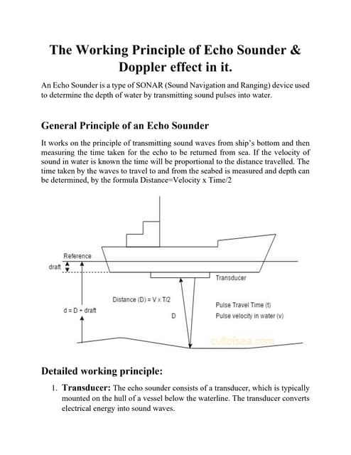 DOPPLER Log presentation in maritime educ | PPTX