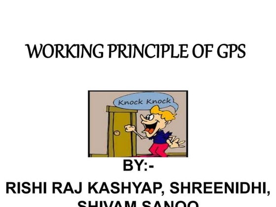 Global Positioning System | PPTX