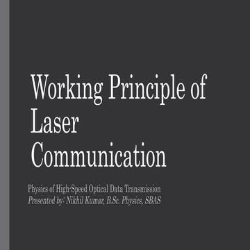 Working Principle of Laser Communication.pptx