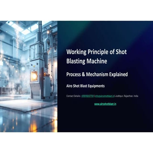 Working Principle of Shot Blasting Machine – Complete Guide by Airo ...