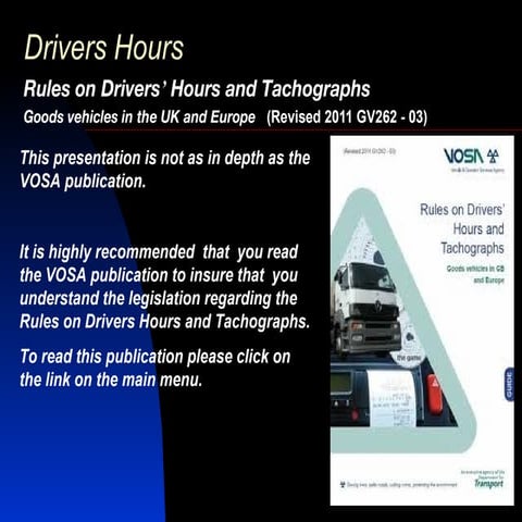 Working time regulations | PPS