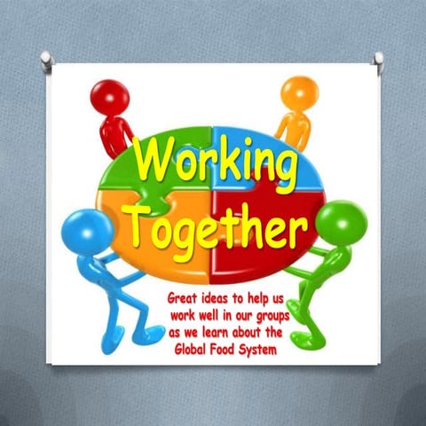 Working together | PPTX