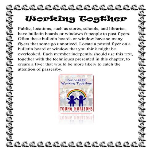 Working together | DOCX