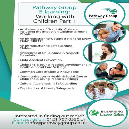 Working with Children E-Learning Catalogue | PDF | Online Education ...