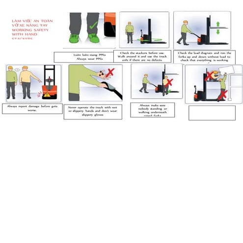 Working with hand stackers | DOCX