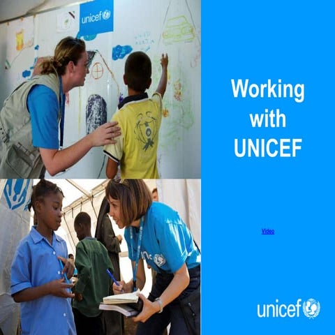 Working with UNICEF | PPTX