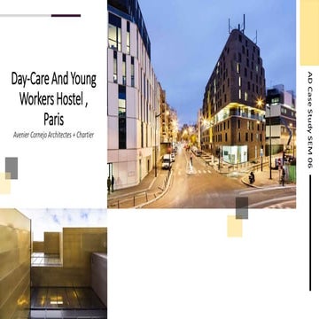DAY-CARE (Working women hostel case study) | PPTX