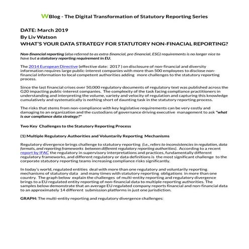 Workiva Blog 03_19 - WHATS YOUR STATUTORY REPORTING FOR NON-FINACIAL DATA STRATEGY_ .pdf