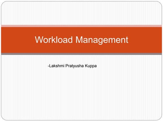 Ibm Tivoli Workload Scheduler Training Ppt