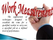 cycle time, normal time and standard allowance | PPTX