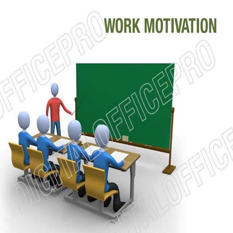 Work motivation | PPT