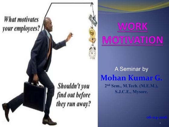 Mohan Kumar G presentations