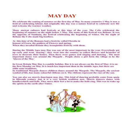 Work of may day 12 | PDF