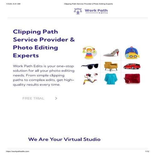 Work Path Edits | Pro Clipping Path Service Provider | PDF