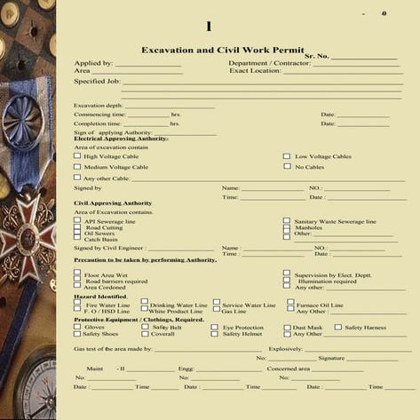 LIVE ELECTRICAL WORK PERMIT Form # HSEQ - LEP Rev 2.docx