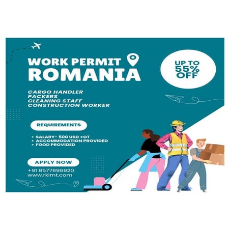 WORK PERMIT IN ROMANIA | WORK VISA SERVICE | PDF
