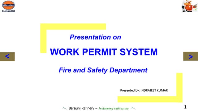 Permit To Work Training HSE Presentation.ppt