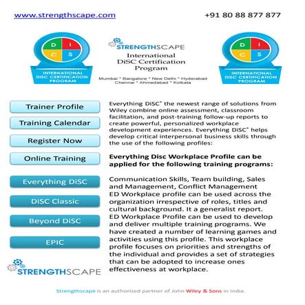 Everything DiSC Workplace PowerPoint (Sample) | PPTX