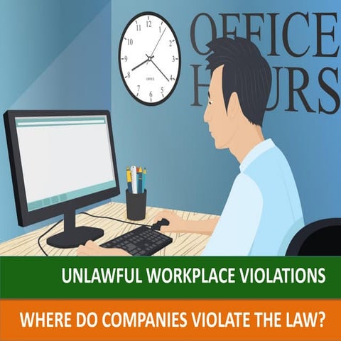 Unlawful Workplace Violations: [How Companies Break The Law] | PDF