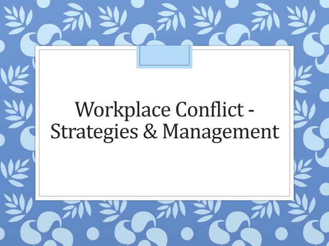 Conflict Management in the Workplace.pptx