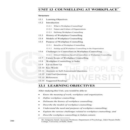 Workplace counseling and its importance in HRM | PDF