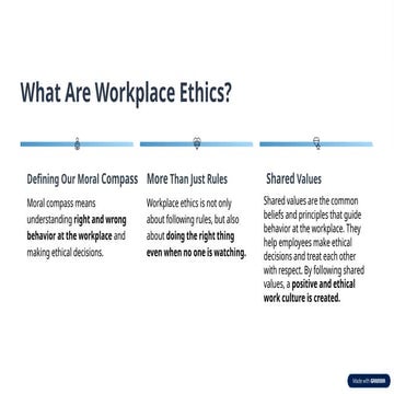 Workplace Ethics PowerPoint Presentation | PPT