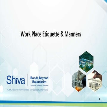 Learn the Basics of Office Decorum and Etiquette | PPTX