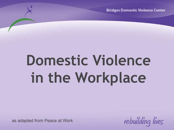 Workplace violence | PPT