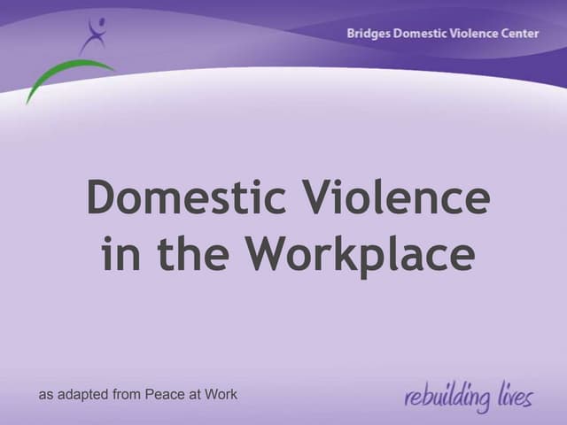 Workplace Violence | PPT