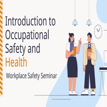Workplace safety safety in the workplace | PPTX