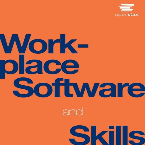 Workplace Software and Skills - OpenStax | PDF