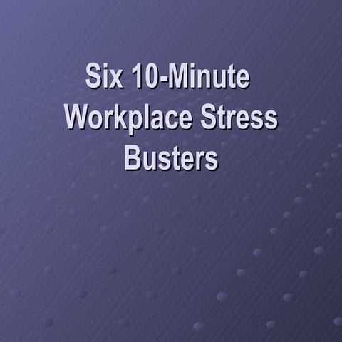 Stress Buster | PPS