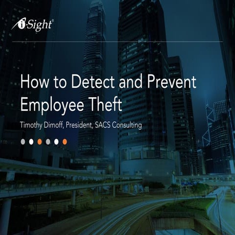 Tips for Preventing and Detecting Employee Theft in the Workplace | PPT
