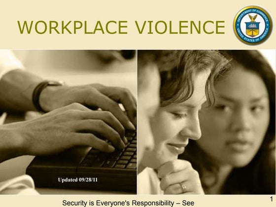 Workplace violence | PPT