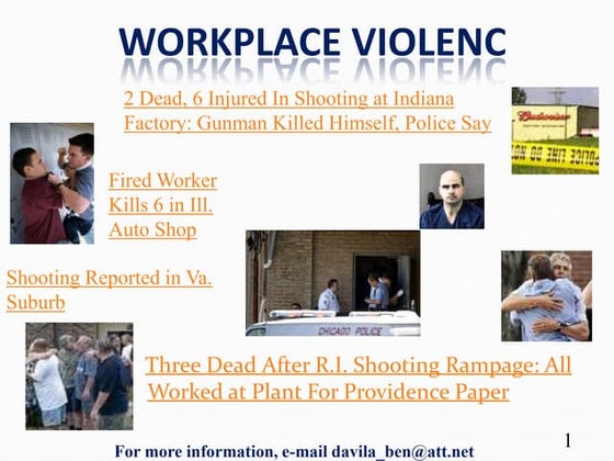 Workplace Violence | PPT