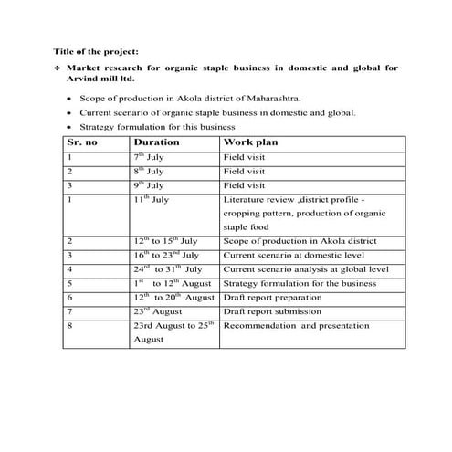 Work plan,mts 1 ksrm | PDF