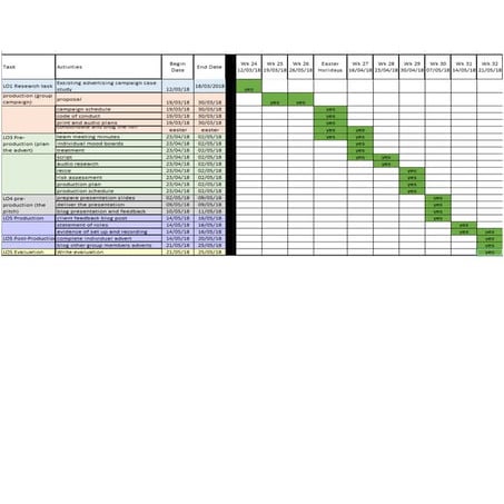 Work plan student | DOCX