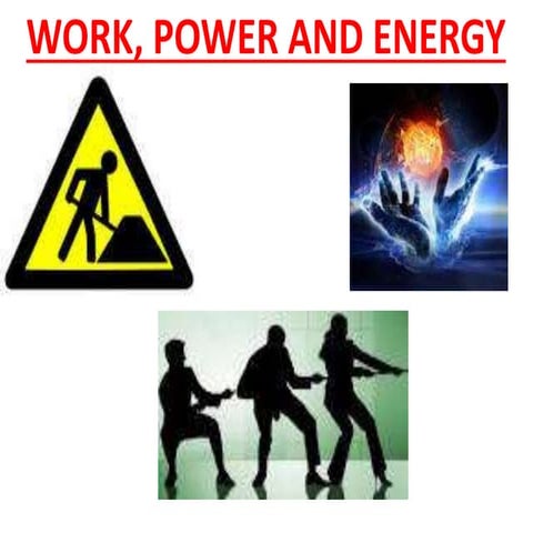 Work power and energy | PPTX