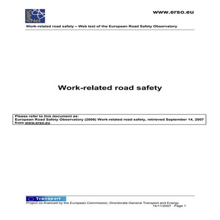 Work related road_safety | PDF