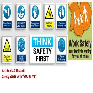 Work safety - Accidents & Hazards | PPTX